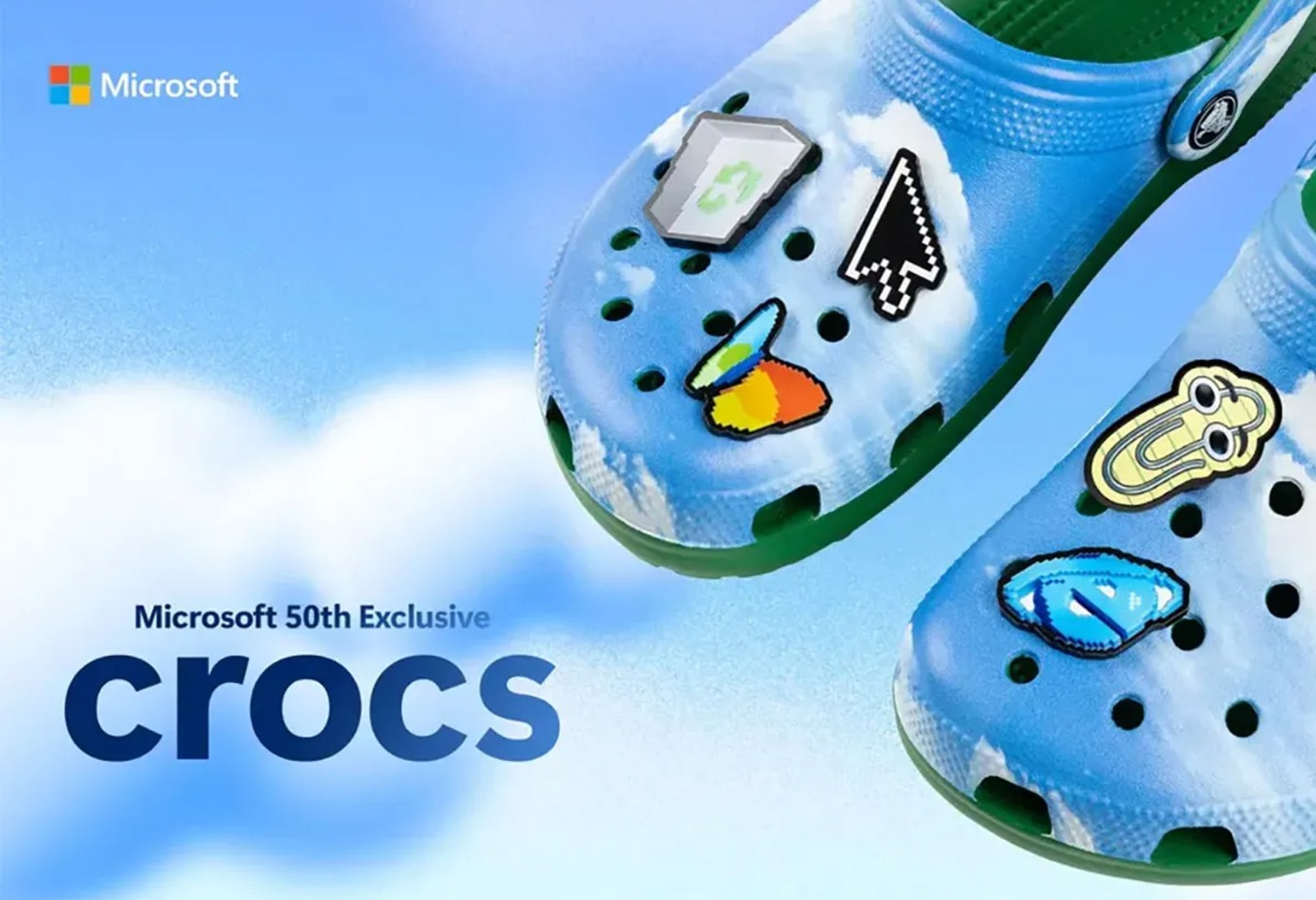 微軟 x Crocs 居然聯名了！再現 XP 經典桌面！ - 資訊咖