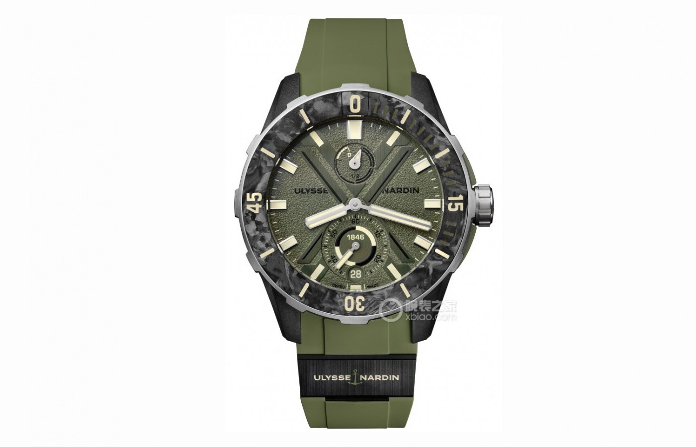 Tired of ordinary watches? Wear a tough green watch that can go ...