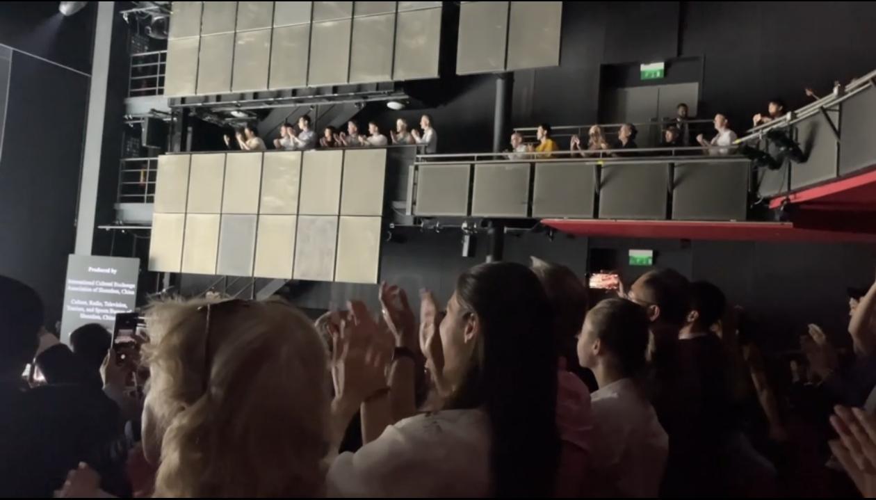 The UK premiere of "Wing Chun" was a huge hit, with audiences shouting ...