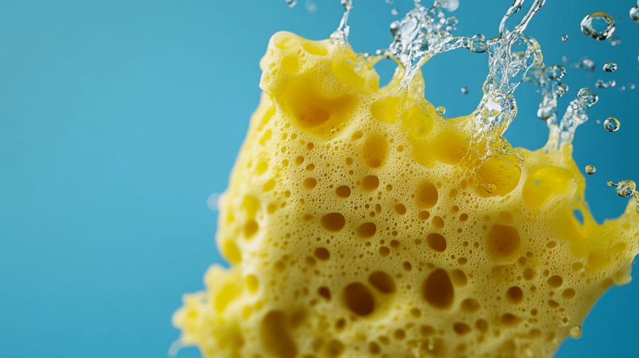 He turned the sponge from solid to liquid to absorb greenhouse gases ...